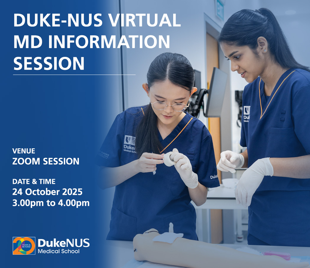 Duke-NUS Virtual MD Info Session (Oct 2025)